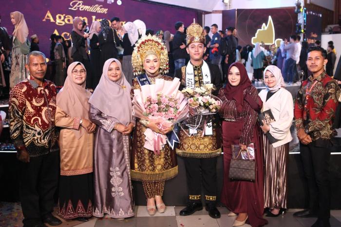 Puja Rahma Juara Dua di Pemilihan Agam Inong Aceh 2024